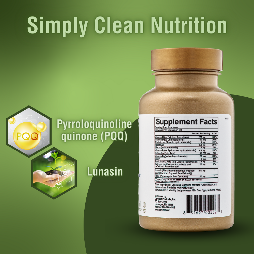 PQQ plus Lunasin | Carefast® - Maintain Cholesterol Levels – Carefast ...