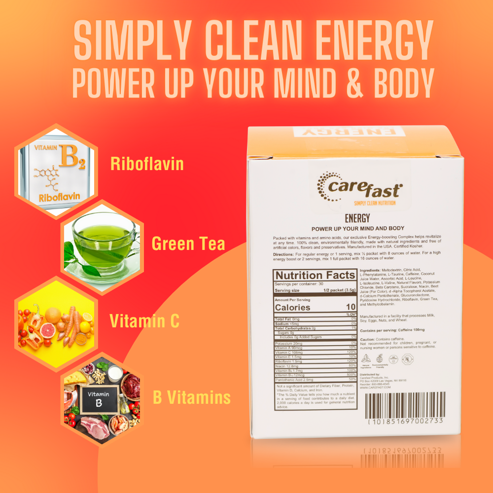 Carefast® | Energy – Carefast® | Simply Clean Nutrition